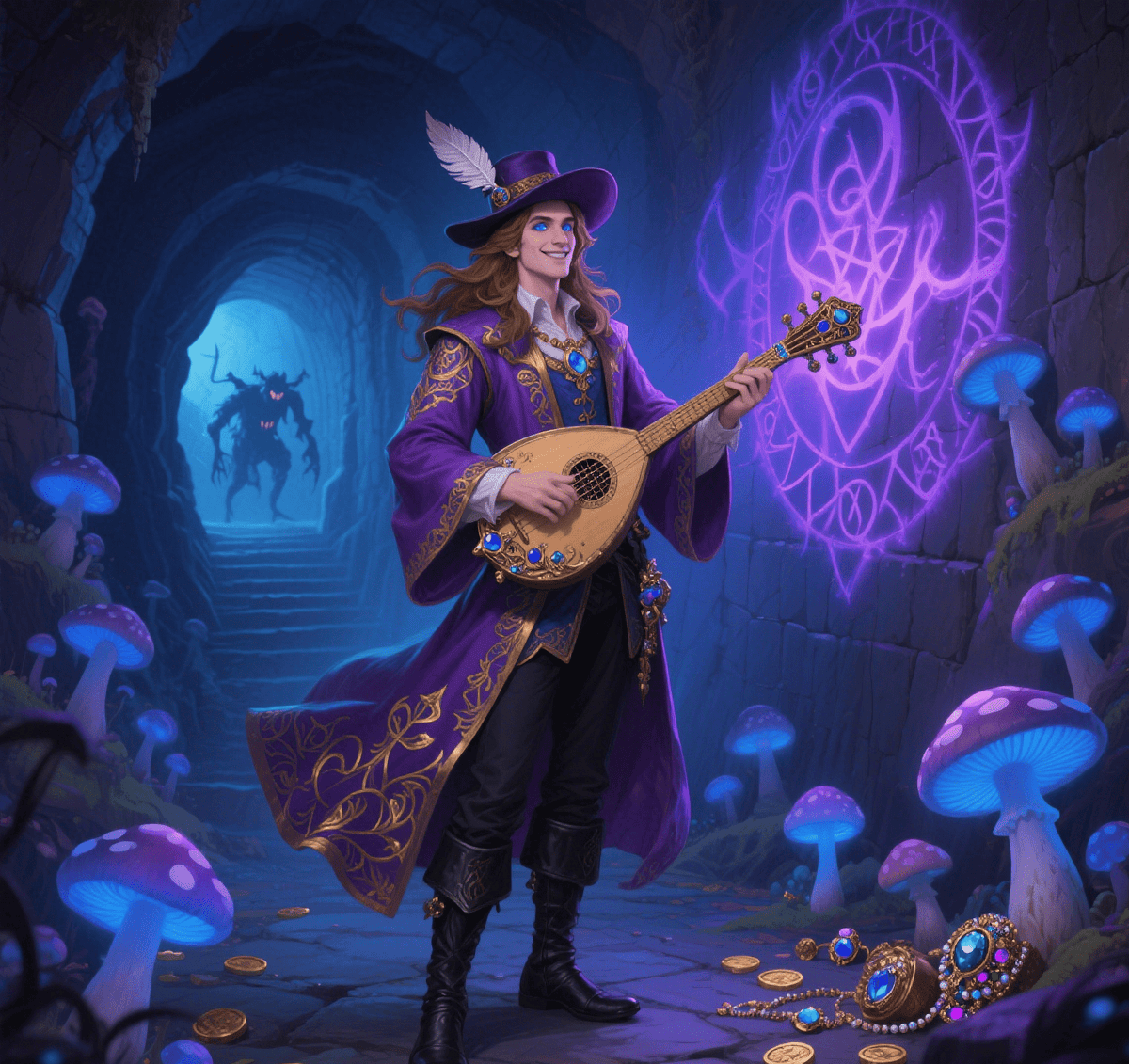 Newbies can also play the bard! DND 5e Bard Role Playing Guide | Bear Dice