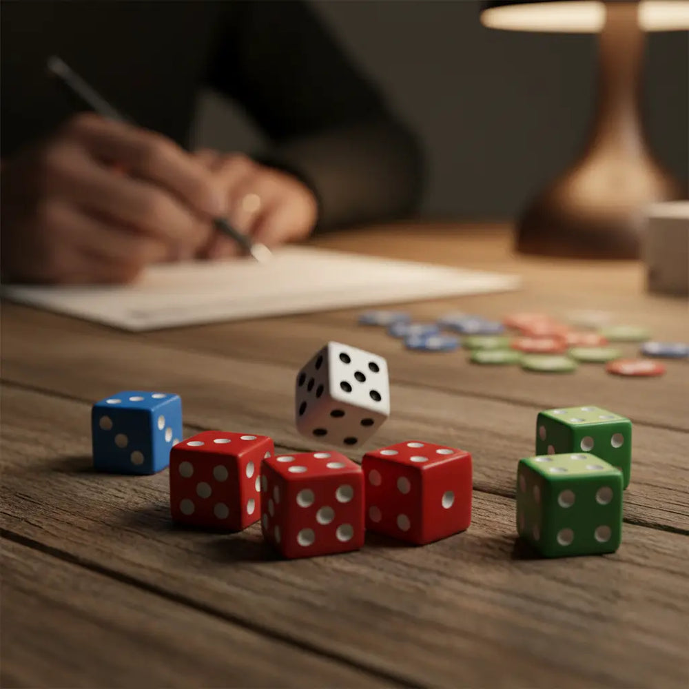 Farkle Game Dice Sets — 6 D6 Dice for Farkle | Bear Dice